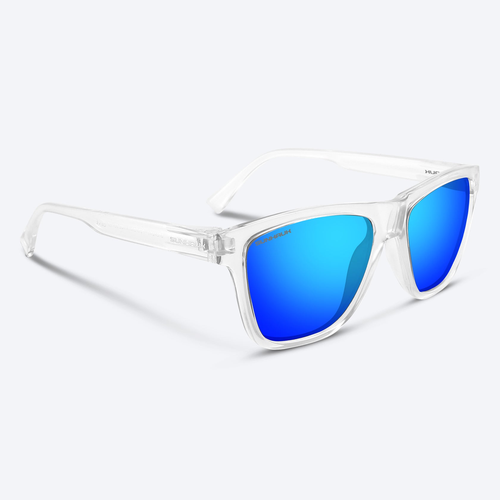 Cloud Surfer - Clear Frame Beach Sunglasses | SUNHAUK – Sunhauk Eyewear
