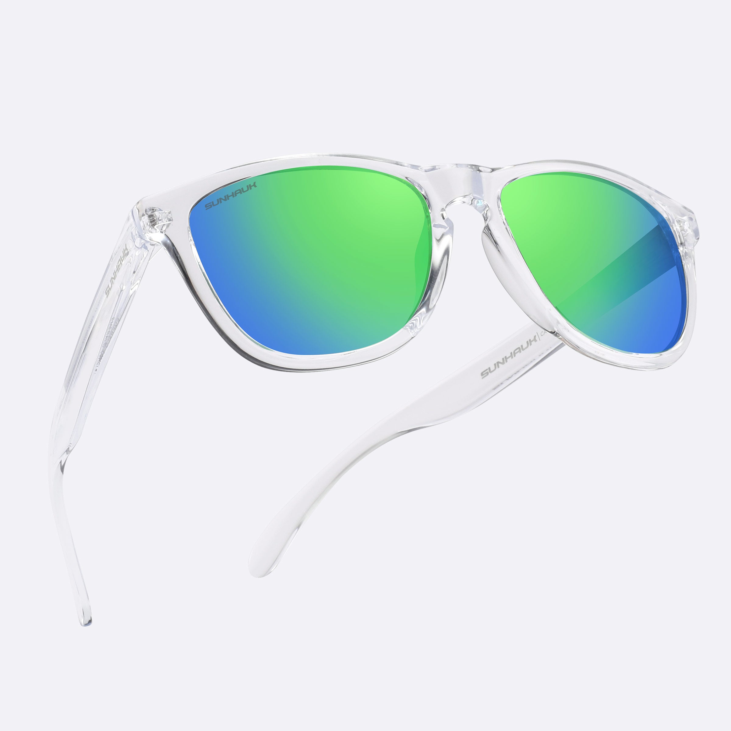 Emerald Twilight - Scratch Resistant Sunglasses | SUNHAUK – Sunhauk Eyewear