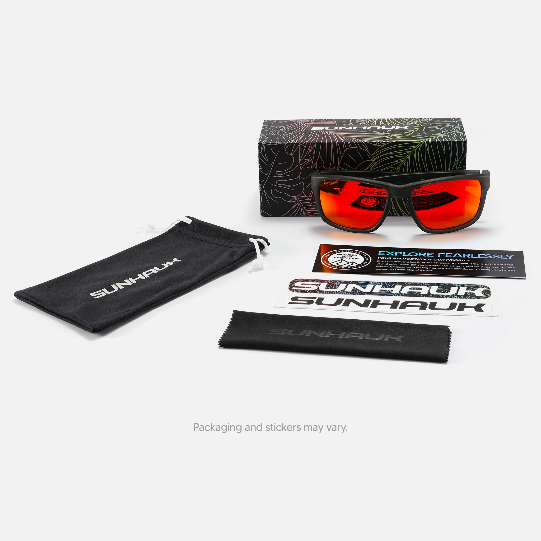 Sunset Lumina - Scratch Proof Clear Frame Sunglasses | SUNHAUK ...