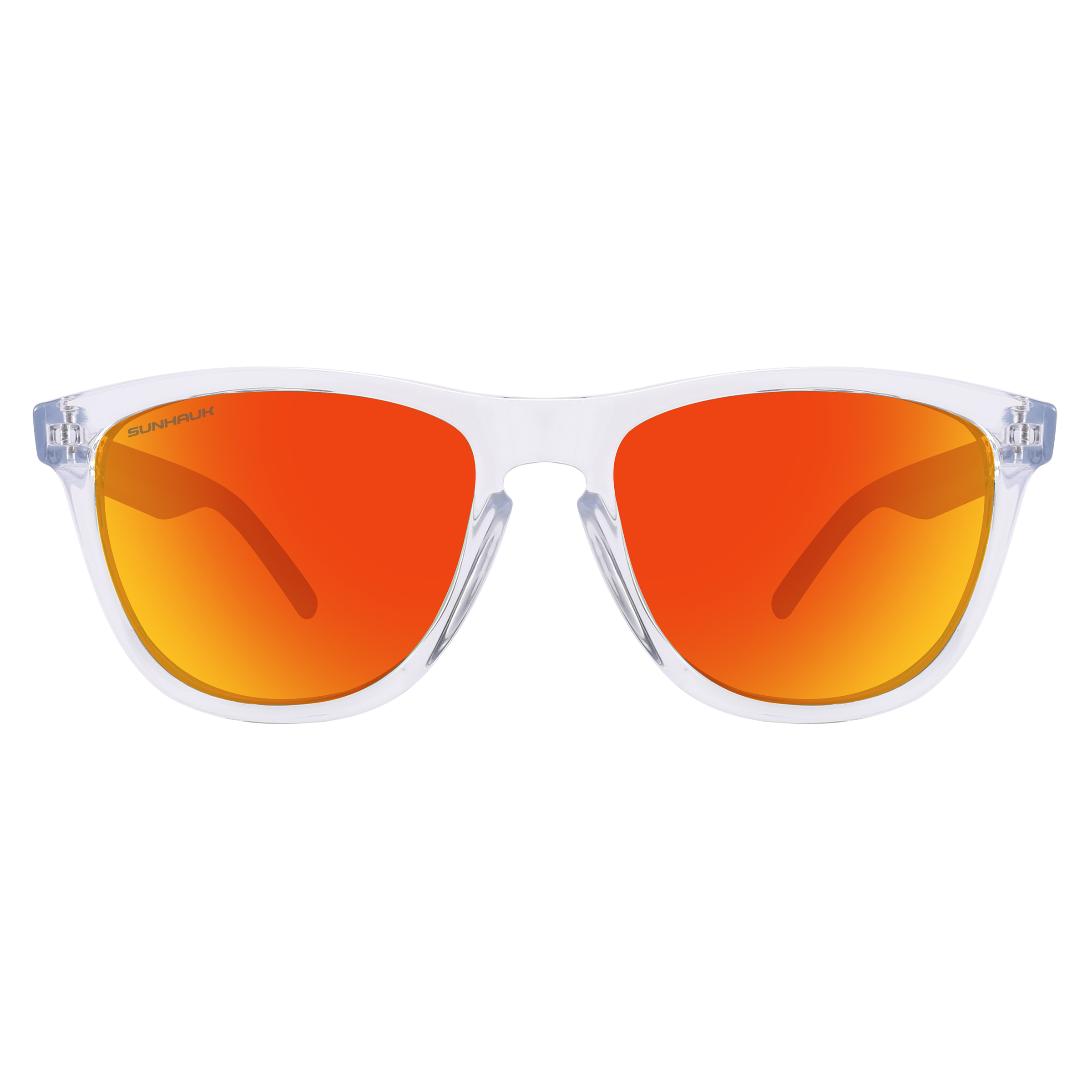 Sunset Lumina - Scratch Proof Clear Frame Sunglasses | SUNHAUK ...
